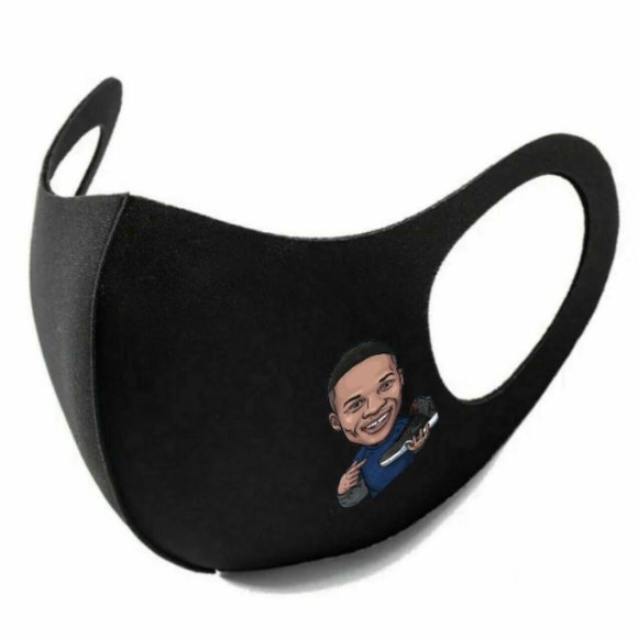 Handmade | Accessories | Russel Westbrook Face Mask Washable Reusable ...